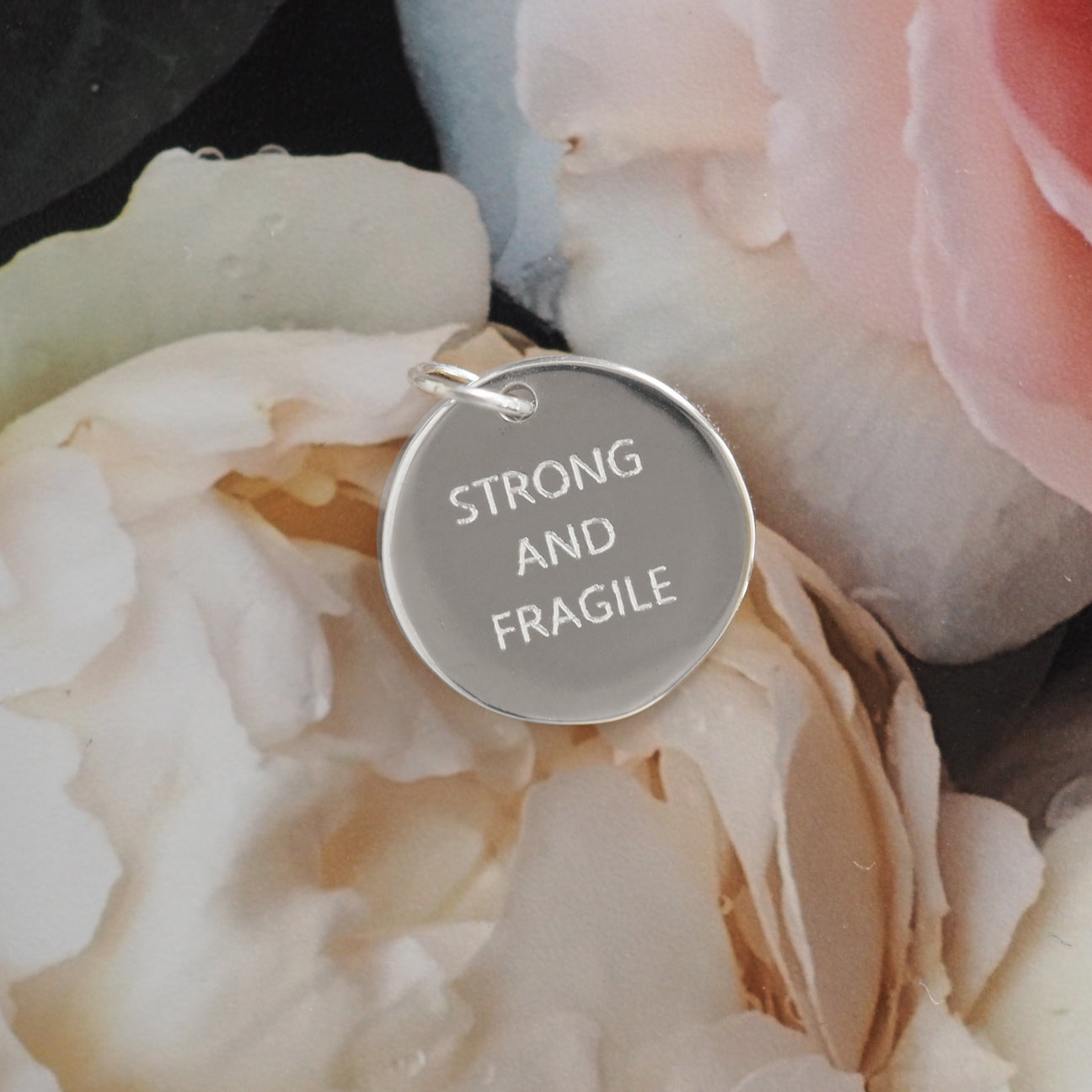 Strong and Fragile pendant – Zeal & Heart